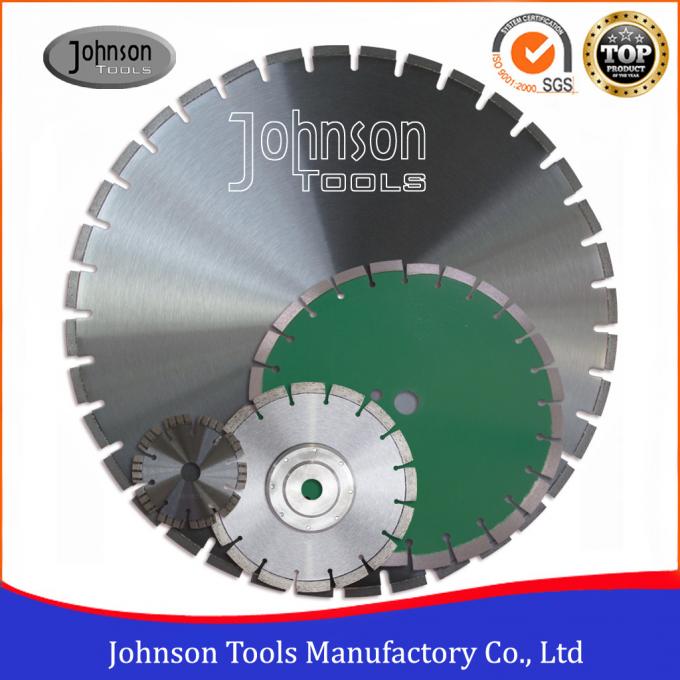 Fast Asphalt Cutting Blades 105 - 600mm Laser Welded Diamond Saw Blade