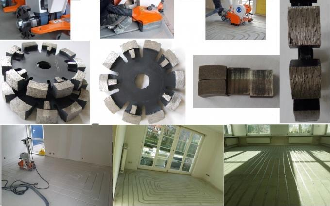 Crack Chasing Tuck Point Diamond Blades , Diamond Cutting Saw Blade ...