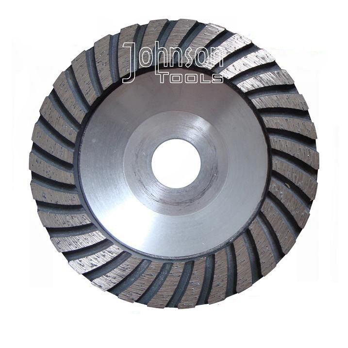 Turbo Cup 5 Inch 125mm Diamond Grinding Disc For Stone With M14 Thread