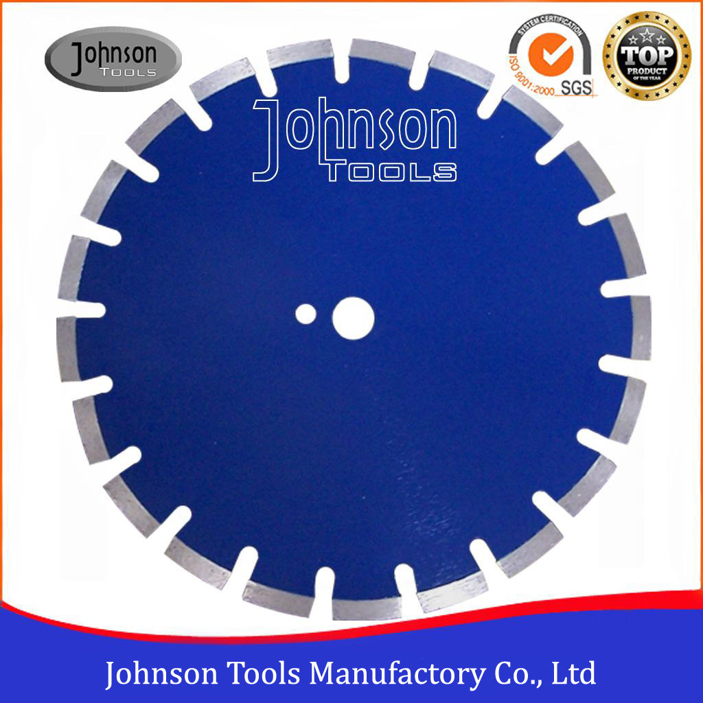 SGS Approved Asphalt Cutter Blade , Black Diamond Blade For Asphalt