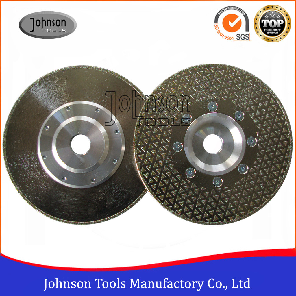 Single Side Star Diamond Disc Blades / Electroplated Grinding Wheels