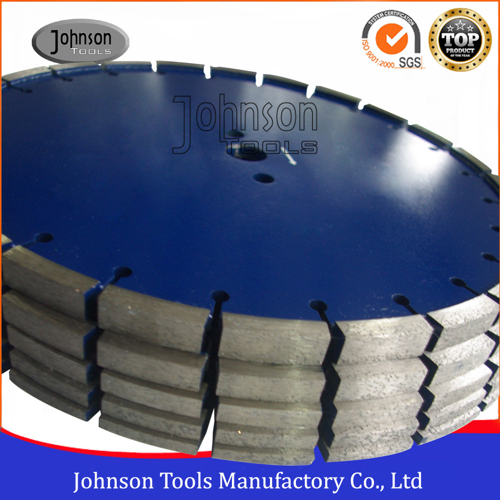 10 / 12 / 15mm Segment Height Diamond Loop Concrete Saw Blades With ...