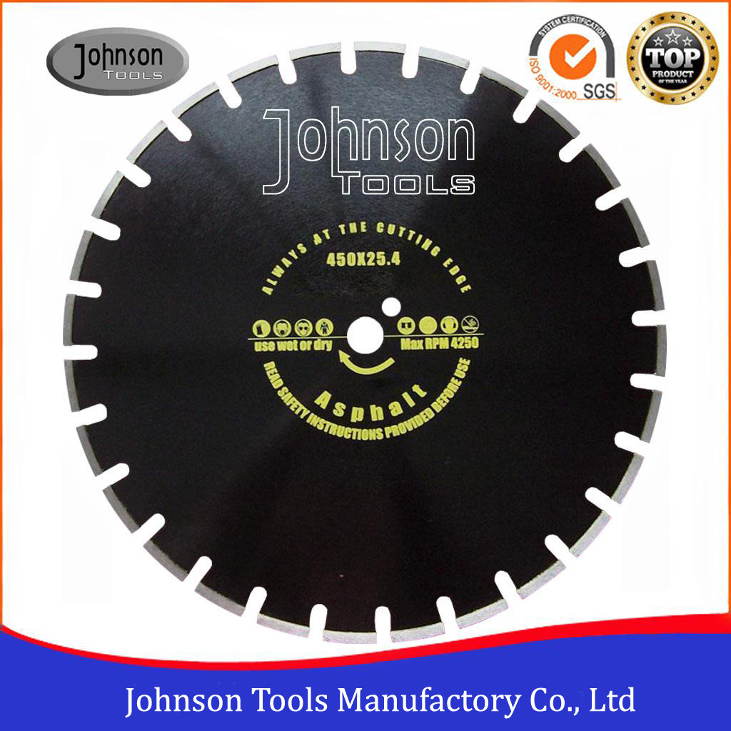 Customized Diamond Asphalt Cutting Blades Wide U Slot Type Easy Operation