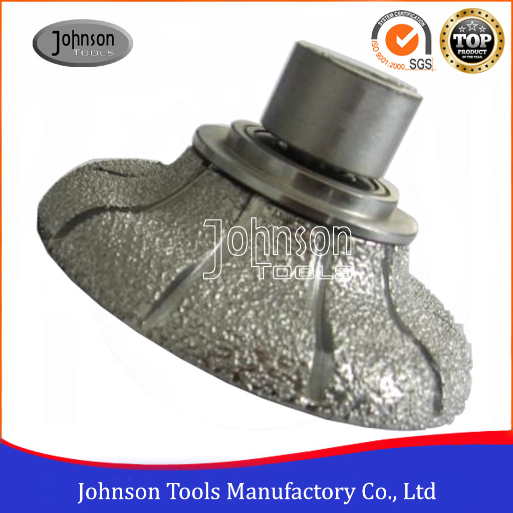 45-120mm Vacuum Brazing Diamond Router Bits for Shaping Various Stone