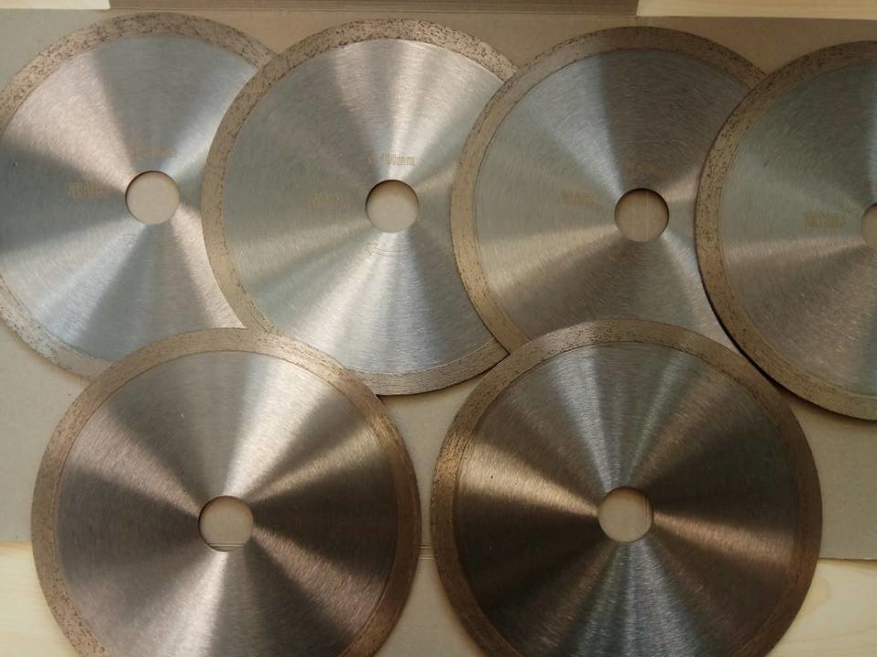 Diamond Stone Cutting Blades 180mm Sintered Saw Blade With Continuous ...