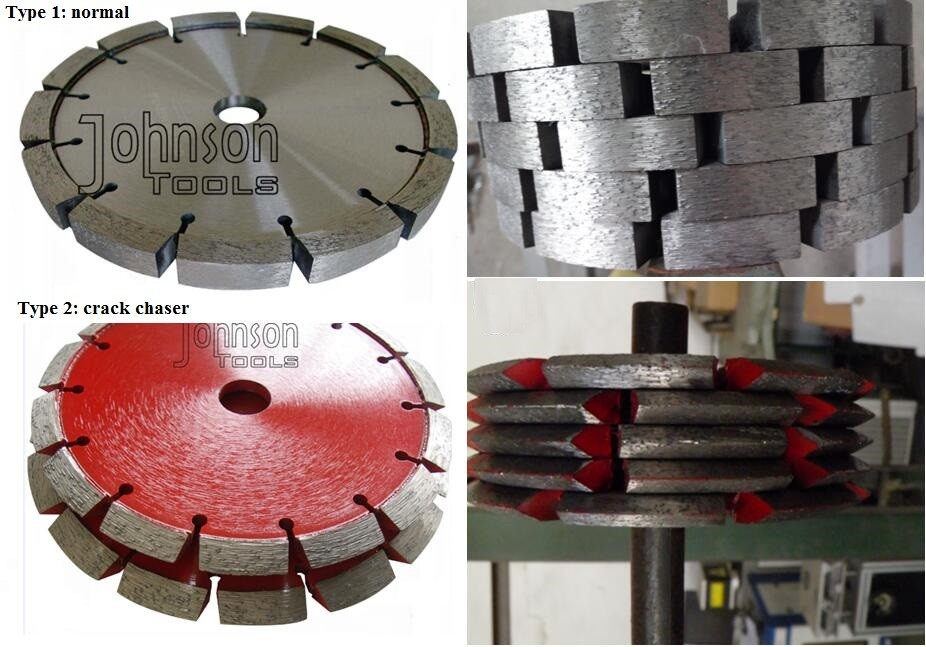 Crack Chasing Tuck Point Diamond Blades , Diamond Cutting Saw Blade ...