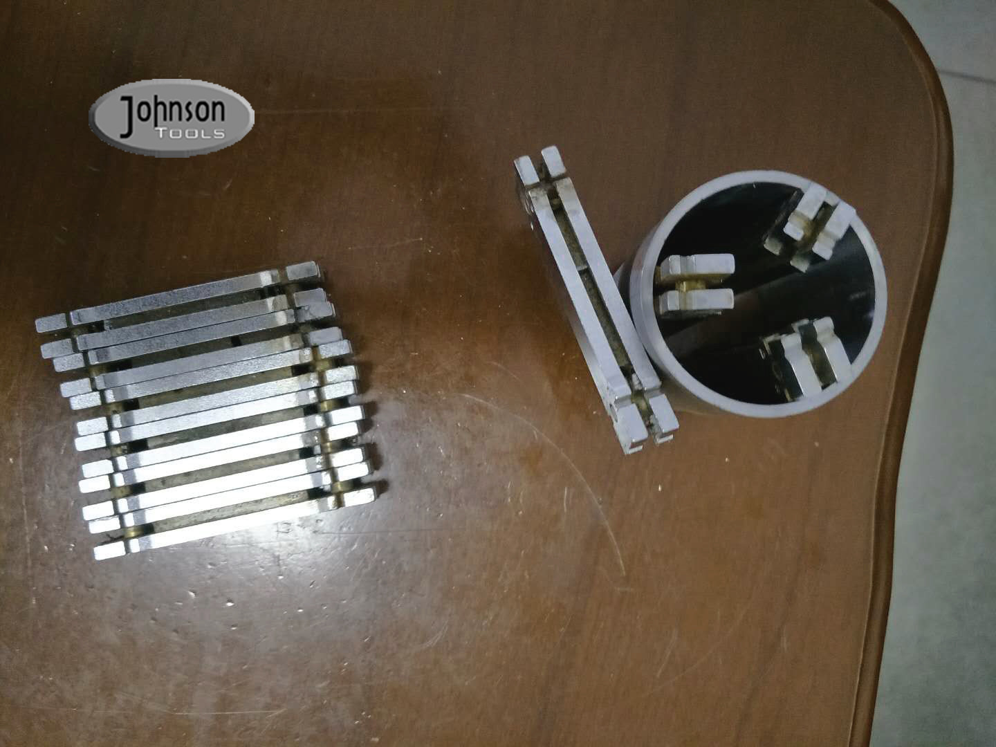 Brazed Holder Welding Magnets Diamond Segments For Diamond Core Bit ...