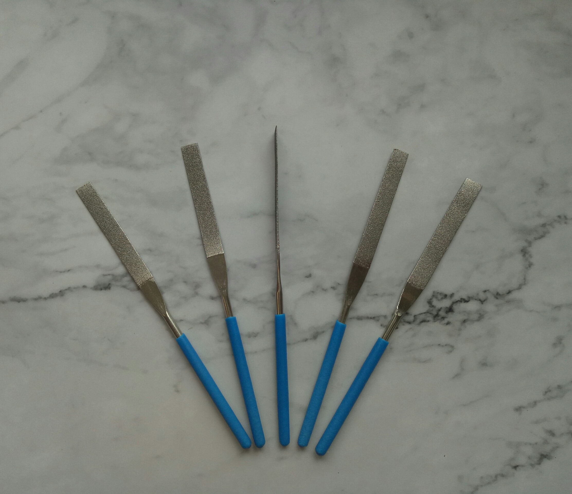 Durable Standard Electroplated Diamond Files Length Of Diamond Coating 70mm