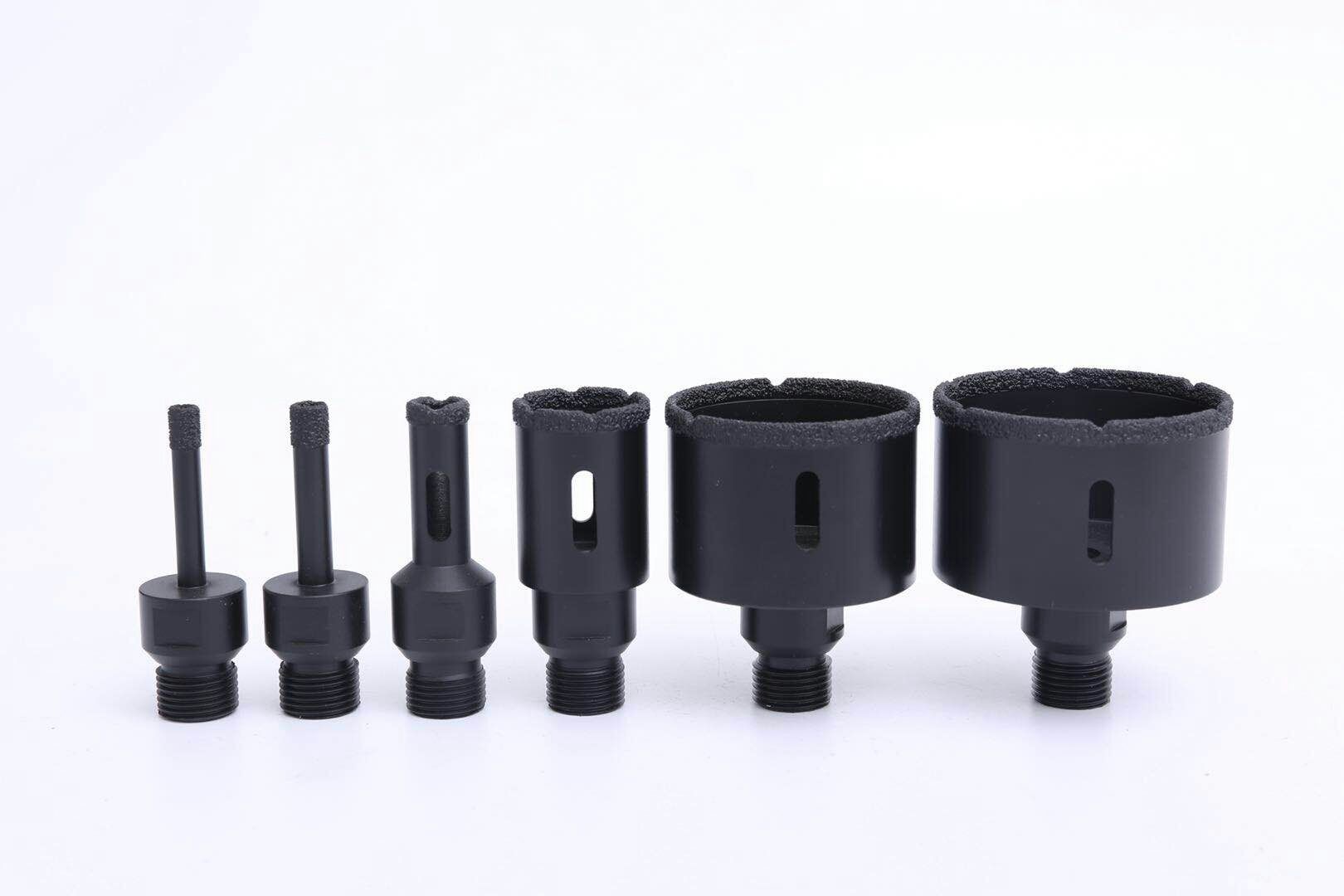 GB Vacuum Brazed Tile Core Drill Bit , Dry Core Bit M14-1/2 Gas Thread GB Vacuum Brazed Tile Core Drill Bit , Dry Core Bit M14-1/2 Gas Thread
