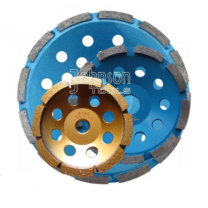 105-180mm Single Row Diamond single row cup wheel for grinding stone ...